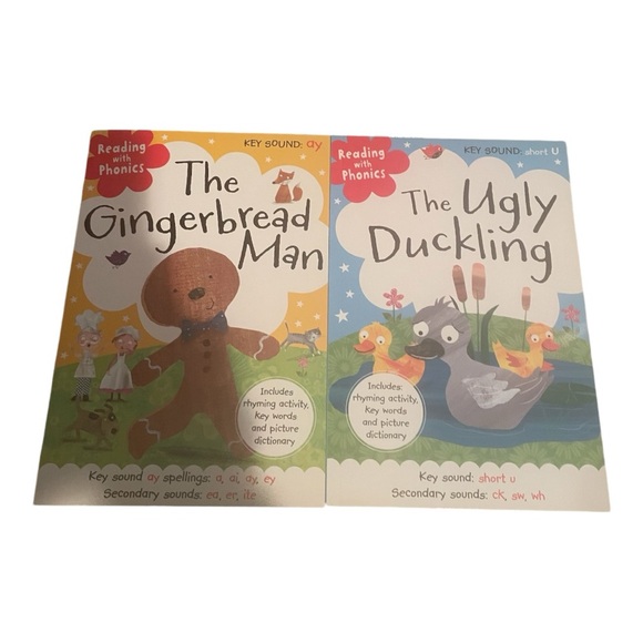 Other | Reading With Phonics Book Bundle Of 2 The Gingerbread Man The ...